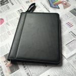 Notebook cow sheep leather notepad custom business notebook